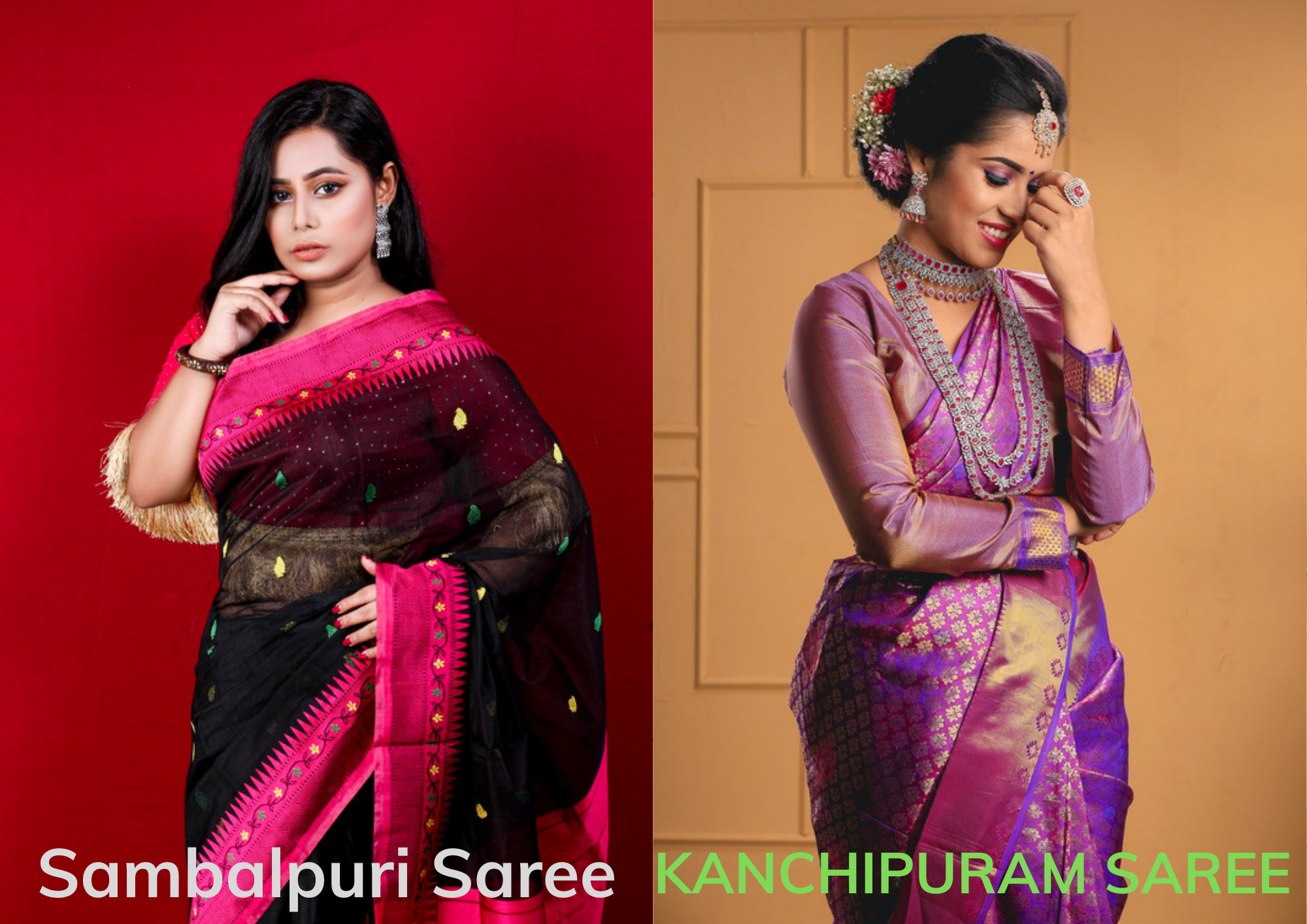 Saree Names And Types Wear By Indian Women - Websmyle